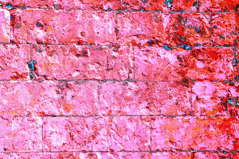 Old Brickwork Covered with Peeling Plaster, Brick and Cement at the ...