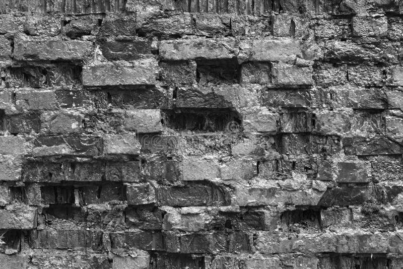 The Collapsing Wall of a Residential Building Stock Image - Image of ...