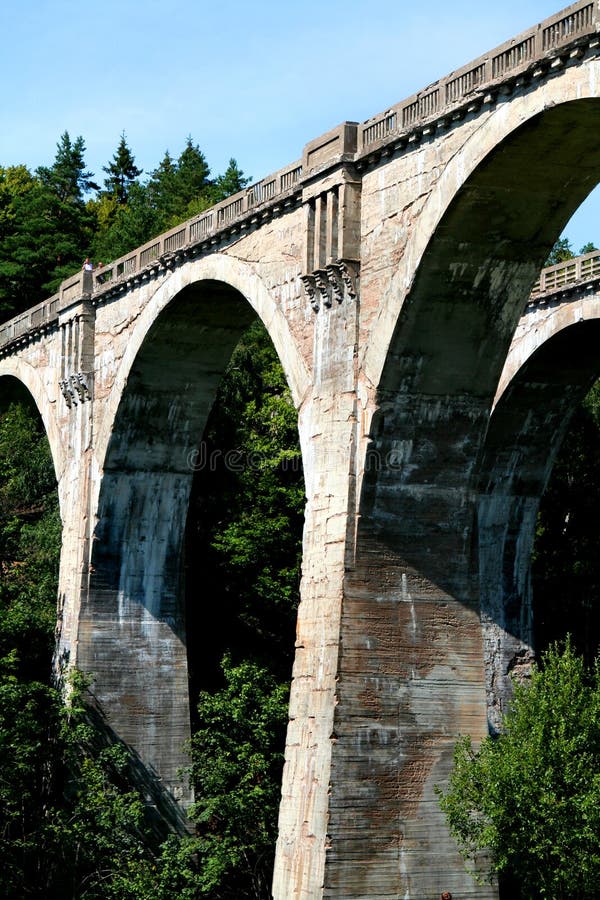 Old bridge stock image. Image of connect, rail, view, viaduct - 1033545