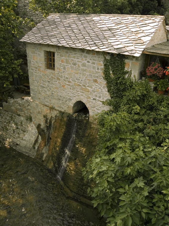 Old bridge stock photo. Image of stones, windows, river - 1412144