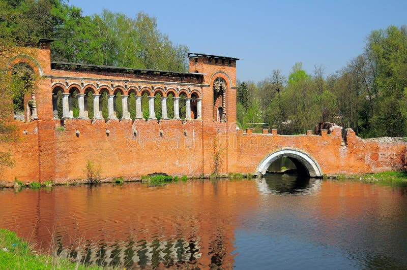 Old bridge stock image. Image of historic, arch, lake - 14265947