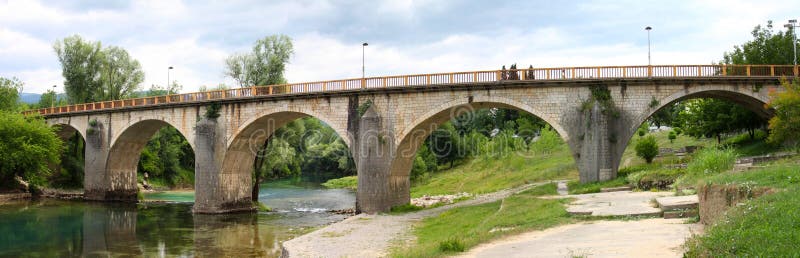 Old bridge stock image. Image of urban, city, culture - 21022857