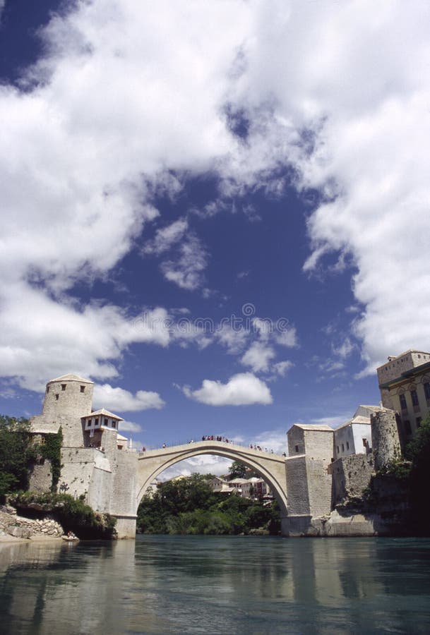 Old Bridge stock photo. Image of empire, tourists, mountains - 453542