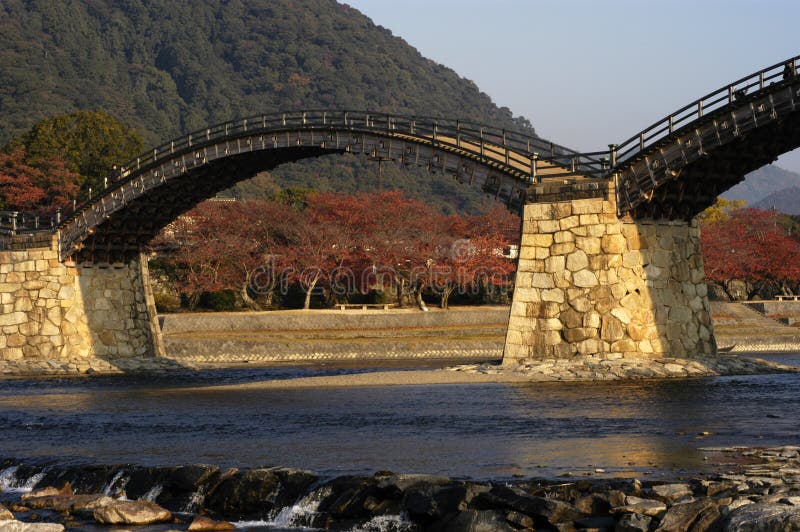 Old Japanese bridge stock photo. Image of arch, ancient - 9244762