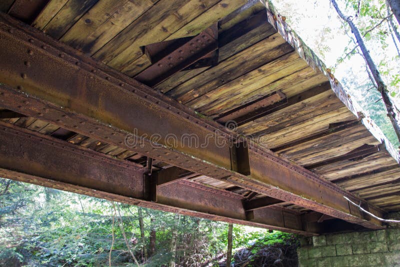 Old bridge bottom view stock image. Image of europe - 109368747