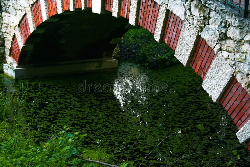 Old bridge stock image. Image of bridge, bricks, afternoon - 77748775