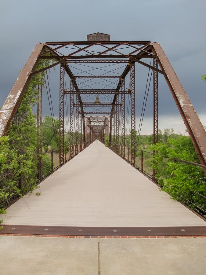 Bridge turned Walking Path stock photo. Image of long - 120135040