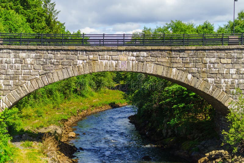 Old bridge in Norway stock photo. Image of nature, stone - 138959670