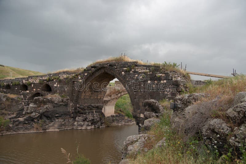 Bridge Over The River Jordan Stock Image - Image of valley, murray ...