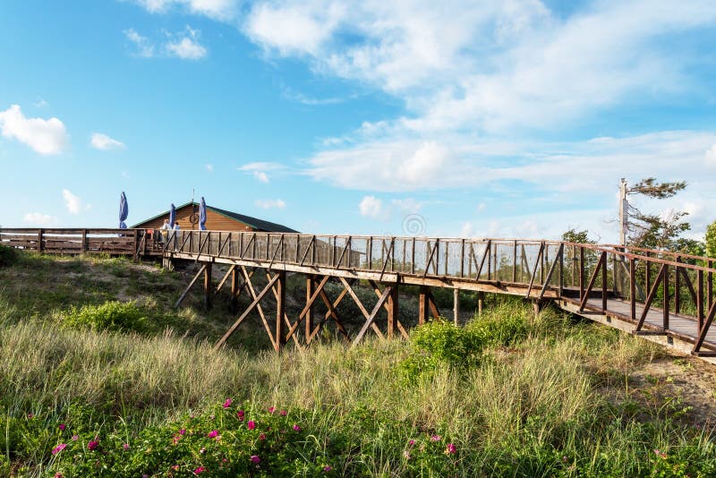 Old Bridge Over the Ravine. Wooden Bridge Over the River Stock Image ...