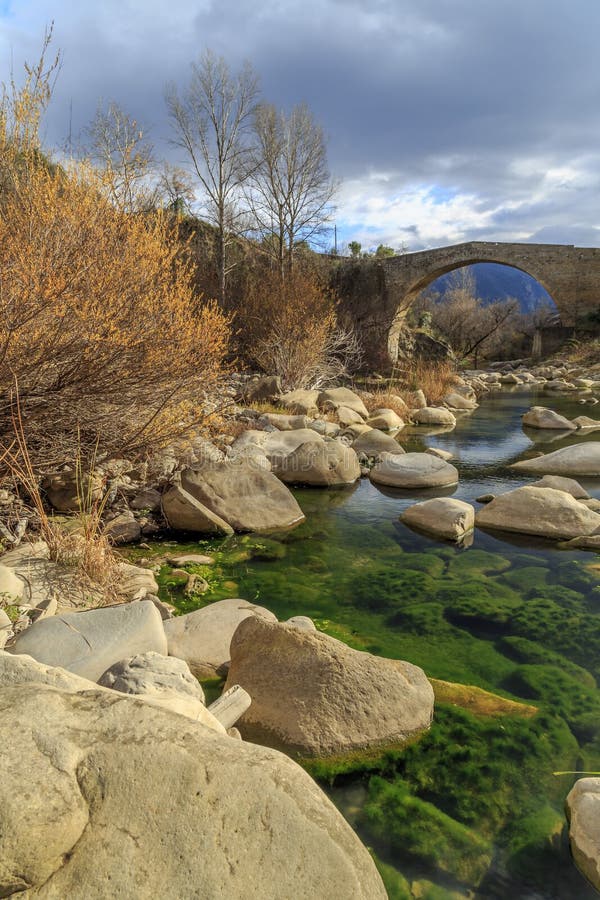 Old bridge stock image. Image of stream, overview, bridge - 48531149