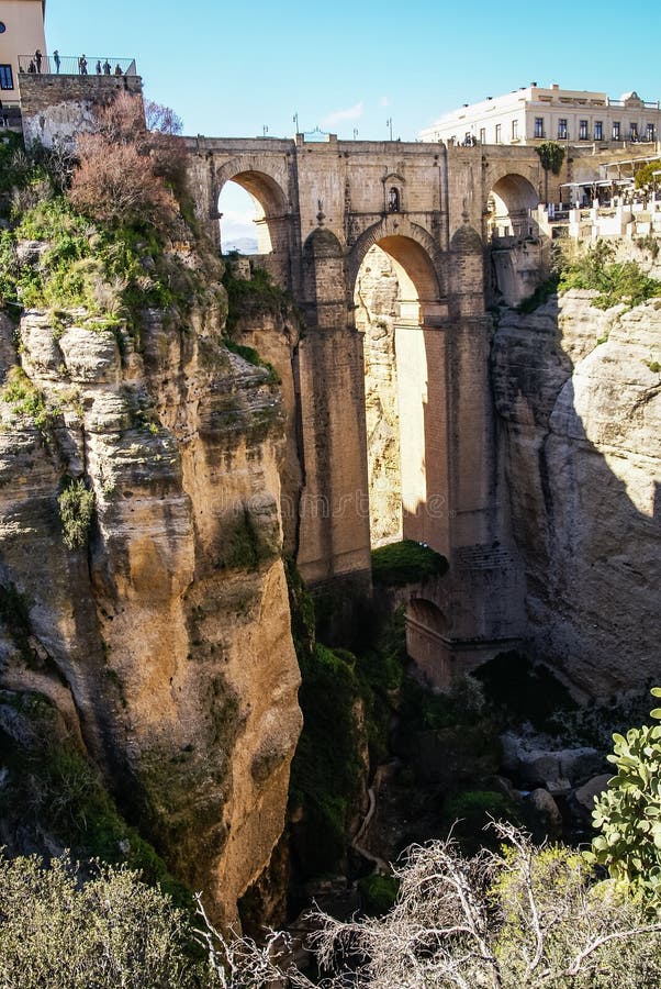 Old Bridge at Ronda, Andalusia, Spain Stock Photo - Image of country ...