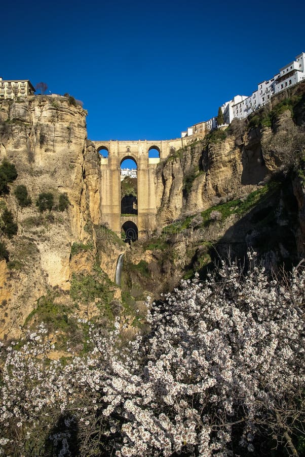 Old Bridge at Ronda, Andalusia, Spain Stock Photo - Image of country ...