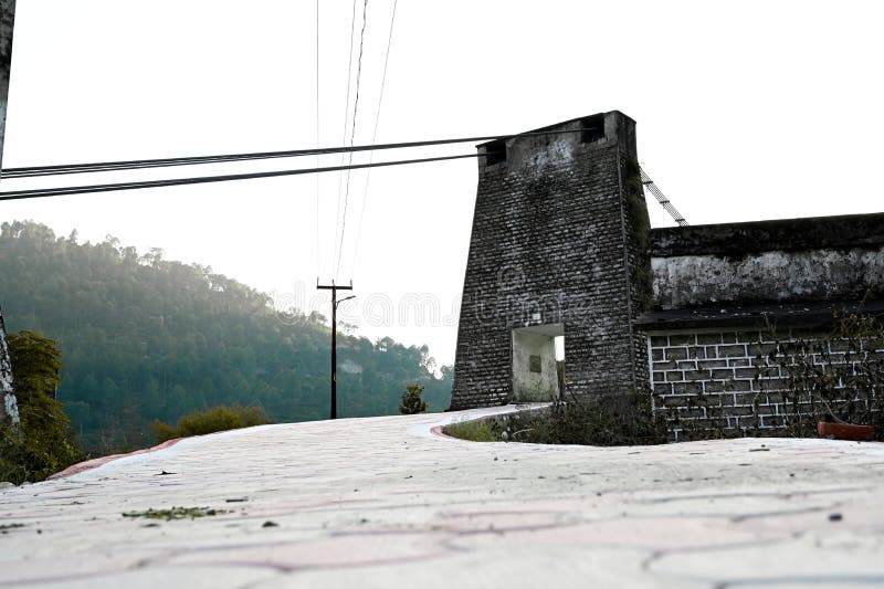 Old Bridge Side View in India Stock Photo - Image of europa ...