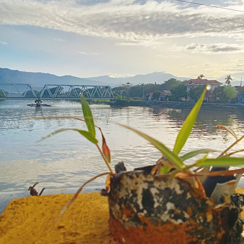 Old Bridge through Time the Old Bridge Stands Firmly in the Middle of ...