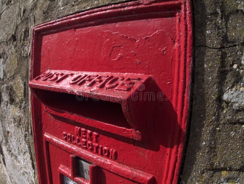 Old British post box stock photo. Image of writing, royal - 85800