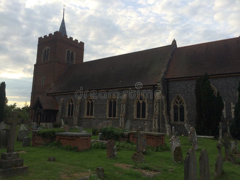 English church stock photo. Image of church, british - 126885448