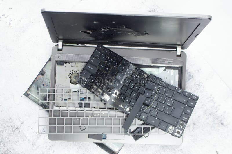 778 Broken Laptop Computer Pieces Stock Photos - Free & Royalty-Free ...