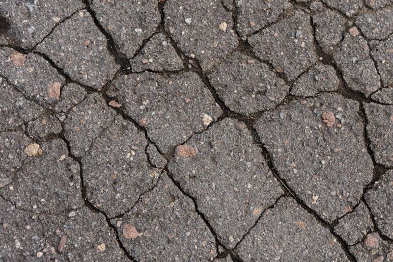 Old Broken Cracked Asphalt Texture Background Stock Photo - Image of ...