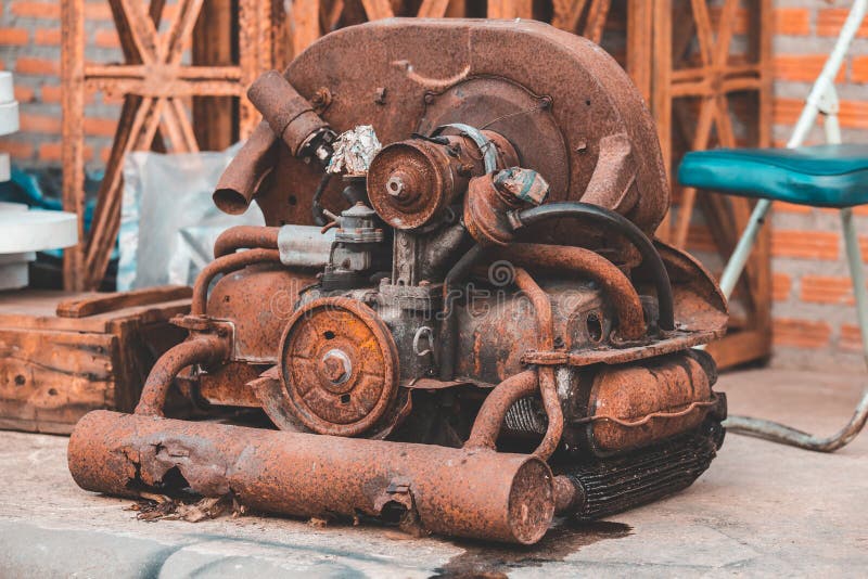 Rusty engine stock image. Image of motor, transport, rusty - 20328075