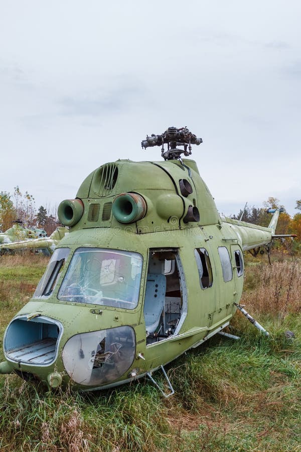 Old abandoned helicopter stock photo. Image of propeller - 2953492