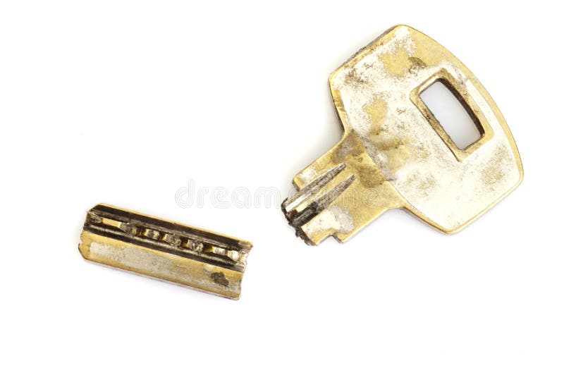 Old broken key stock photo. Image of blank, entrance - 36958184