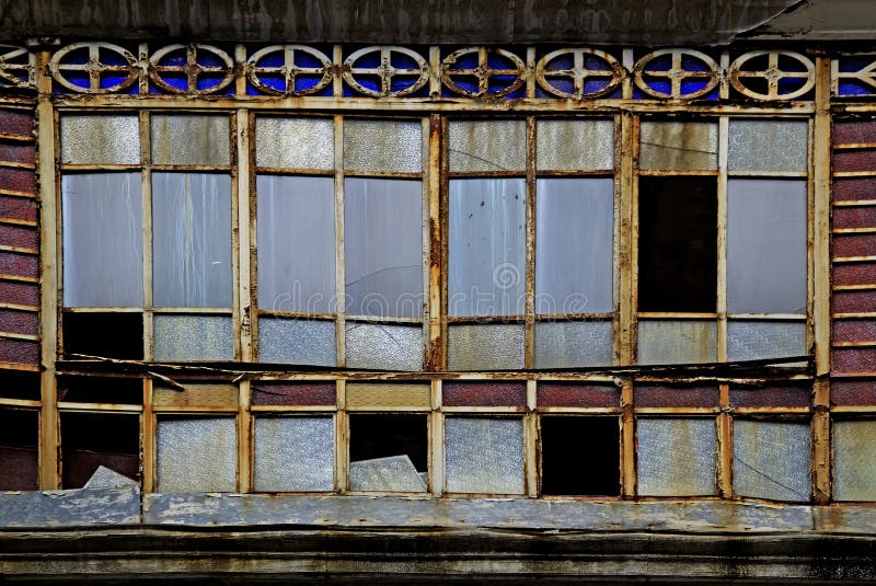 Old broken windows stock image. Image of south, broken - 30487327