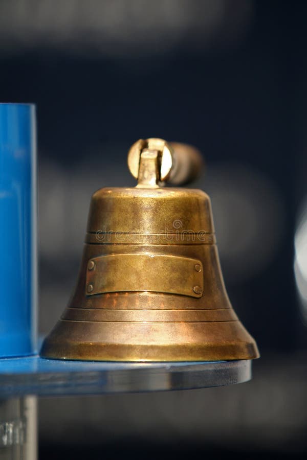 Old bronze bell stock image. Image of calling, reception - 30324435