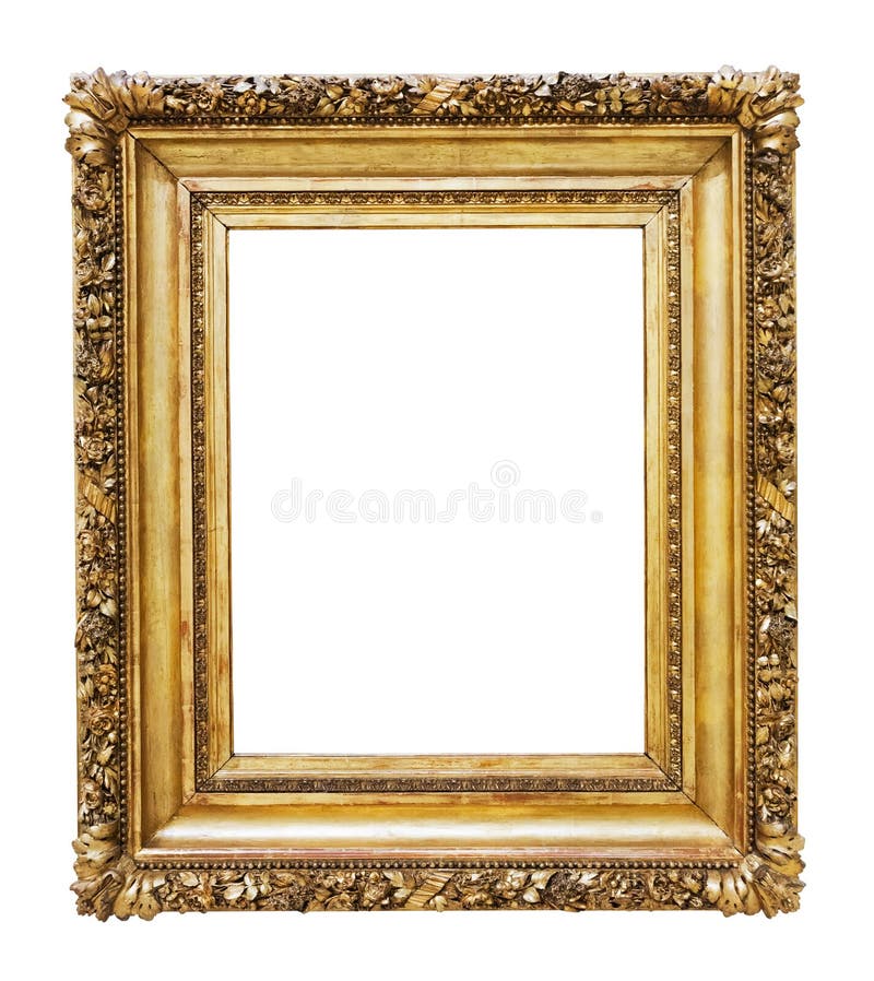 Old bronze frame stock image. Image of luxury, decorating - 35444213