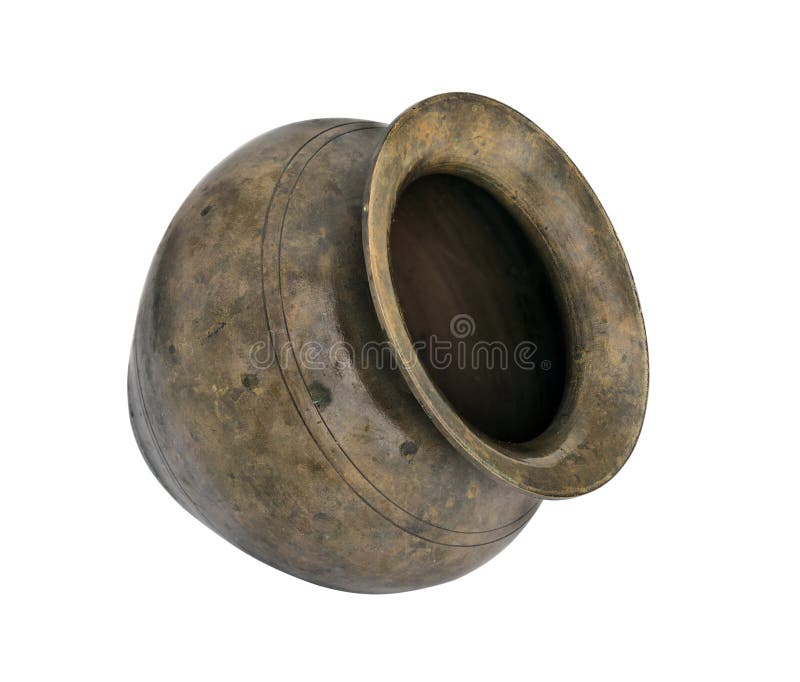 Old bronze pot stock image. Image of decorative, medieval - 111103127