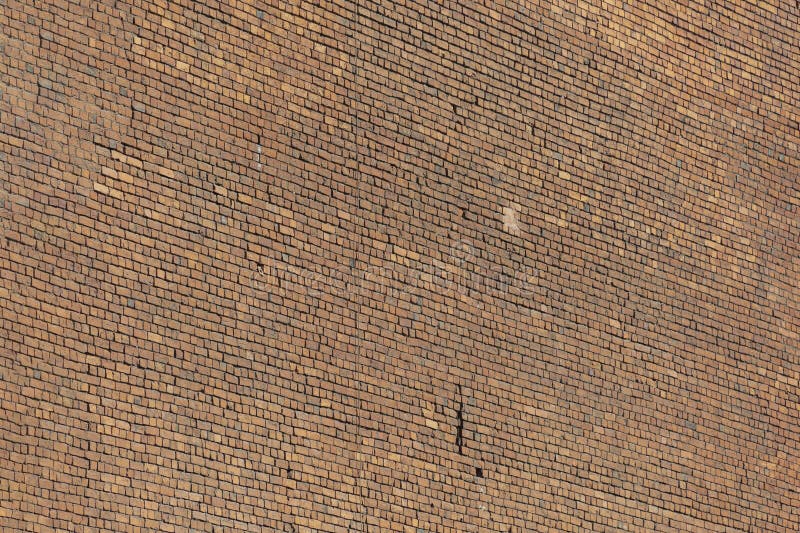 Old Brown Brick Building Wall Stock Image - Image of architecture, aged ...