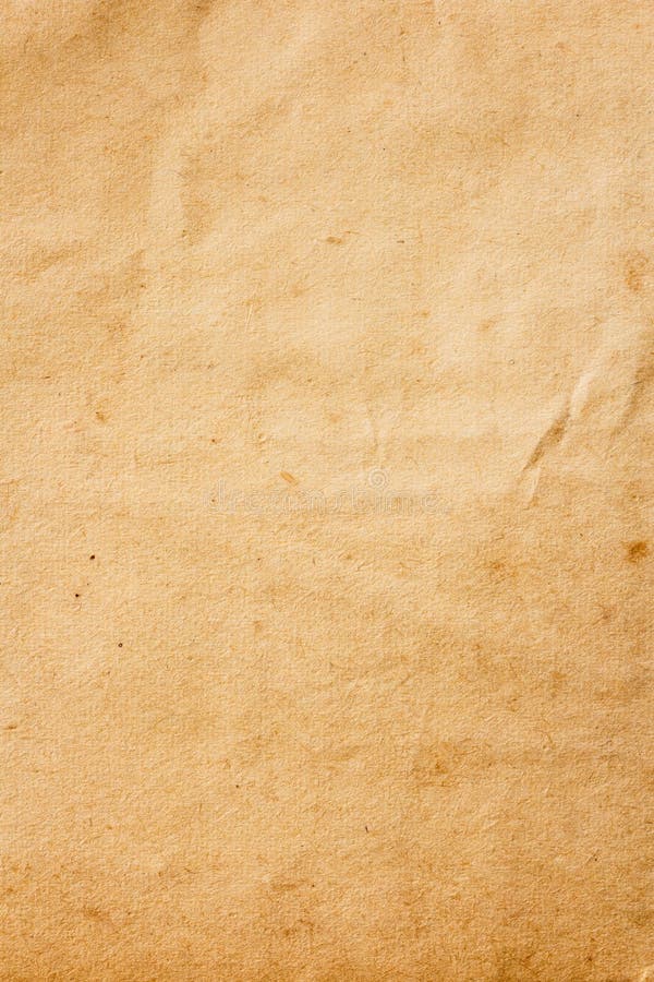 Old brown color paper stock photo. Image of detail, closeup - 37389312
