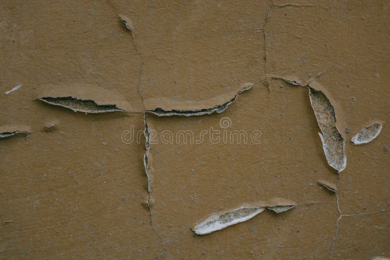 Old Wall Brown Crumbling Wall Brown Background Stock Image - Image of ...