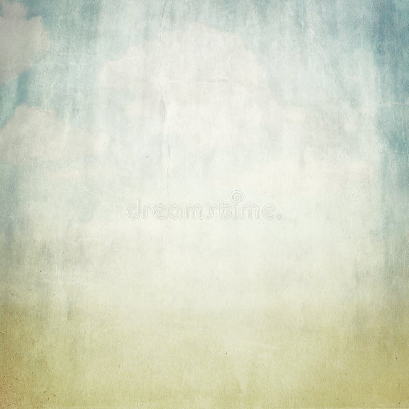 Old Grunge Background with Delicate Abstract Canvas Texture and Blue ...