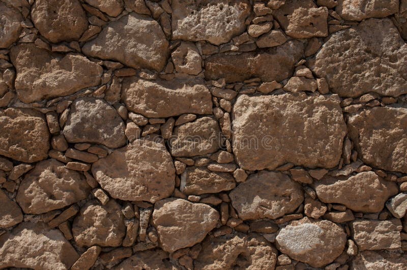 Old Brown Rock Wall Texture Stock Photo - Image of industry, dirty ...