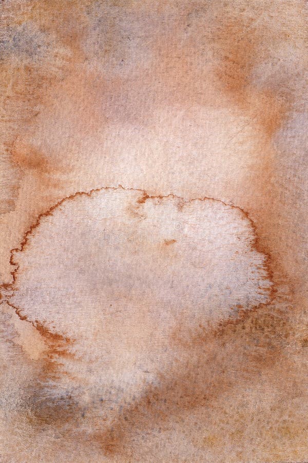 Old Brown Rustic Watercolor Texture, Stilized Watercolor Rust, Mold or ...