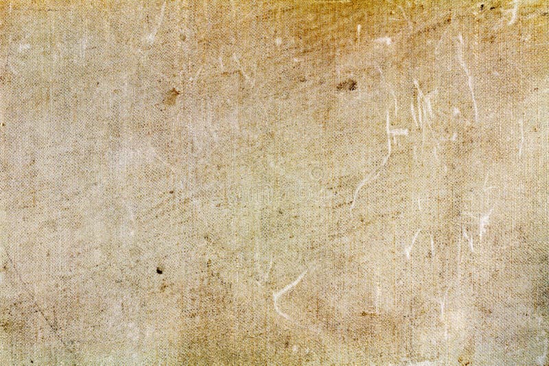 Old Brown Textile Texture with Dirty Stains and Scratches. Abstract ...