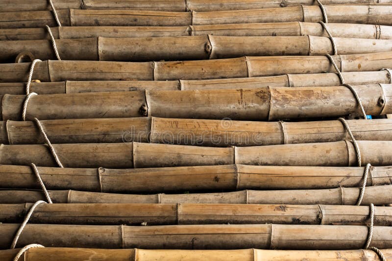 Old Brown Tone Bamboo Simple Floor or Bamboo Texture Background for ...