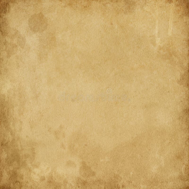 Old Brown Vintage Paper with Spots and Streaks, the Texture of Dirty ...