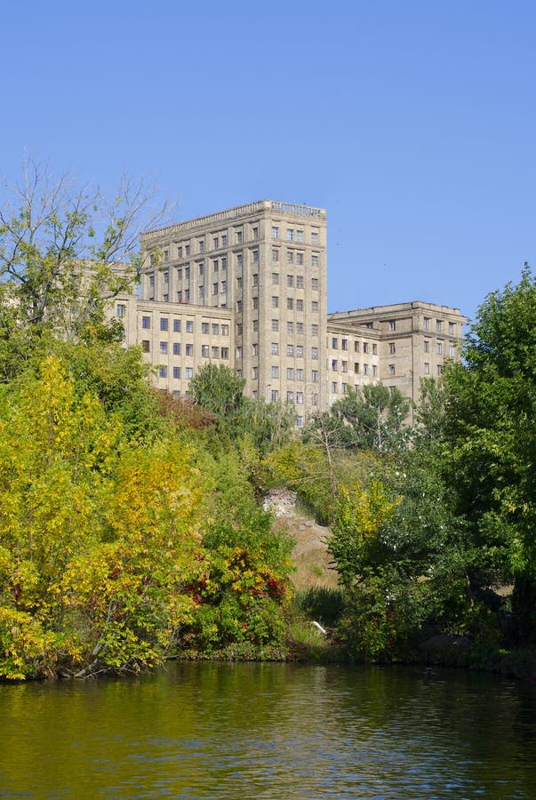 Old Building is in Autumn City Stock Image - Image of fall, park: 60146249
