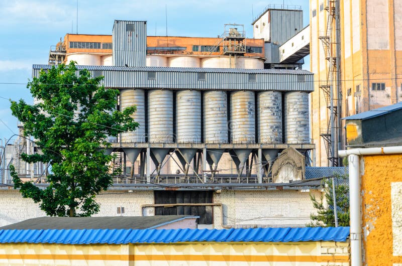 Old Building of Bread Production Stock Photo - Image of farming, farm ...