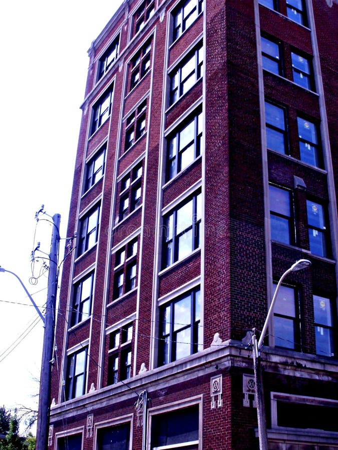 Old Building Brick Walls Windows Stock Photo - Image of windows ...