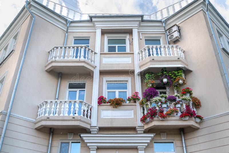 The Old Building in Cheboksary Stock Image - Image of chuvashia ...