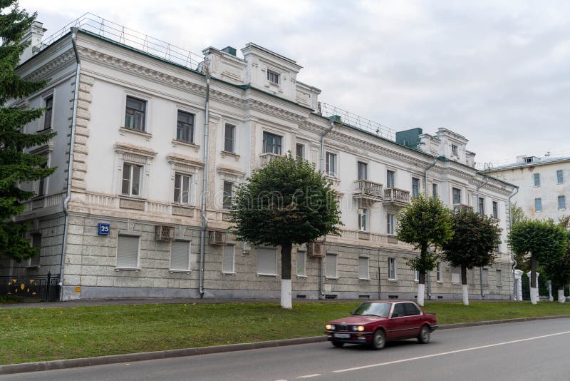 The Old Building in Cheboksary Editorial Stock Image - Image of city ...
