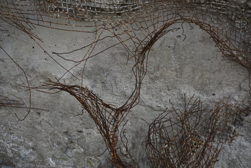 Old Building with a Cracked Concrete Wall Stock Image - Image of stones ...