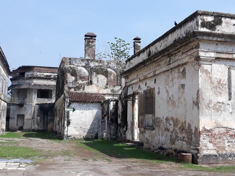 Old Building Former Fort Defense Stock Image - Image of former, fort ...