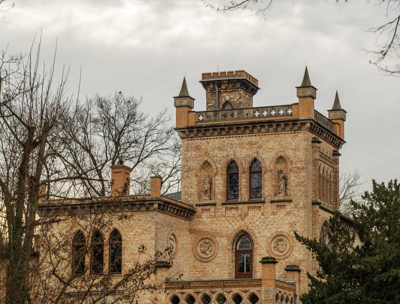 Old Building in the Gothic Architectural Style Stock Image - Image of ...