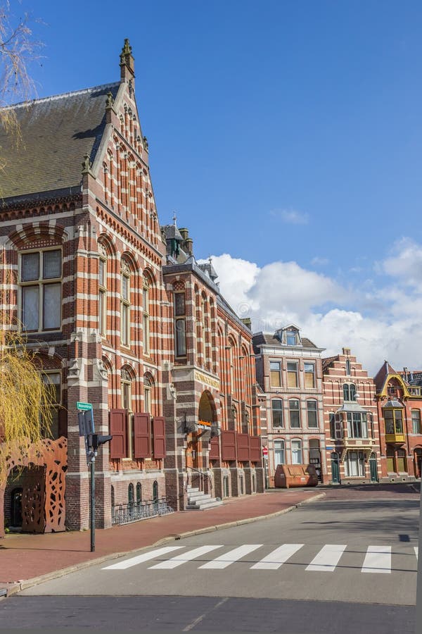 Old Building of the Groningen Museum Editorial Stock Image - Image of ...