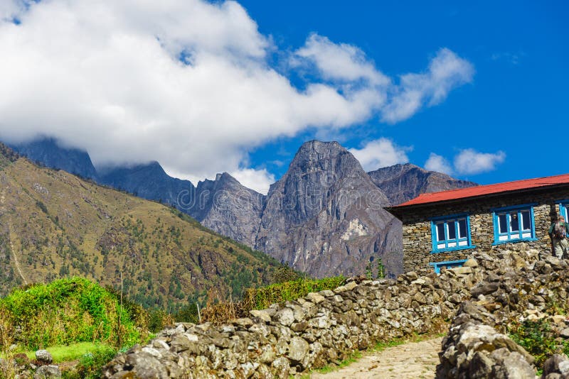 Old Building in the Mountains Stock Image - Image of house, hill: 91737693