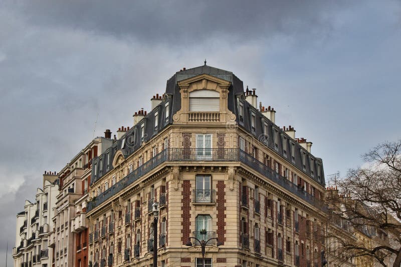 Old Building in Paris France Stock Photo - Image of paris, tourism ...